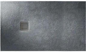 Roca Terran obdélníková sprchová vanička 100x80 cm šedá AP1013E832001200