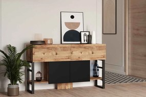 Designová komoda Edolie 138,8 cm borovice
