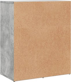 Příborníky 2 ks betonově šedé 60 x 31 x 70 cm kompozitní dřevo 3276563