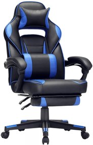 Herní židle Bert černo-modrá