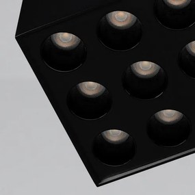 Stropní LED svítidlo SOLLUX OZZY černé 16W SL.1211