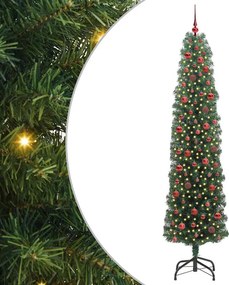 Umělý vánoční stromeček Zelená 240 cm PVC, ocel a plast 3394969