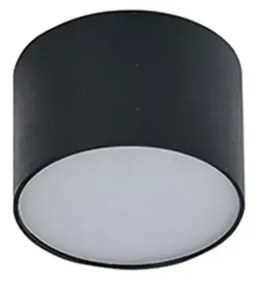 LED stropní svítidlo Monza R 8 4000K černé