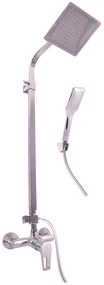 Slezák RAV Vodovodní baterie sprchová COLORADO s hlavovou a ruční sprchou, Barva: chrom, Rozměr: 100 mm - CO282.0/6