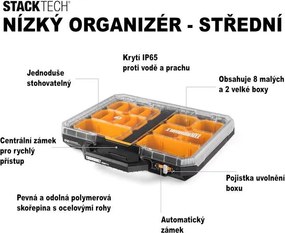 Toughbuilt | StackTech® - organizer střední