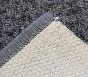 Associated Weavers, Protiskluzový běhoun na míru Bombay 97, šíře 100 cm, šedá, chodba / předsíň