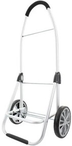 Beagles Šedý tečkovaný prémiový vozík na kolečkách “Aluman“