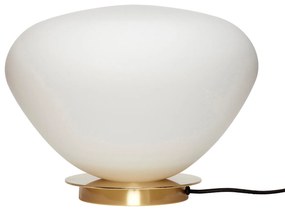 Hübsch Stolní lampa BEAN bílá 990910