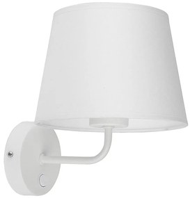 Nástěnná lampa MAJA 1xE27/15W/230V bílá