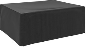 Ochranný kryt pro zahradní nábytek Zimní nepromokavý kryt Anti-UV plachta 235 x 190 x 90cm Černá