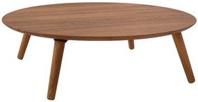 Dřevěný konferenční stolek RAGABA CONTRAST SLICE 100 cm