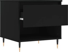 vidaXL Konferenční stolek 50 x 46 x 50 cm kompozitní dřevo [830894] Barva: kouřový dub
