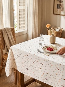Sinsay - Ubrus s květinovým motivem - oranžová