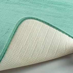 Tyrkysová koupelnová předložka 50x120 cm Vitamine – douceur d'intérieur