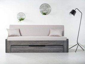 Ahorn Duovita postel bez područek Dekor: Akát, Rošt: Lamelový, Rozměr: 90/170 x 200 cm