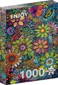 ENJOY Puzzle Síla květin / 1000 dílků / od 14 let