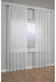 Bílá záclona 245x140 cm Jacquard-Voile - Gardinia
