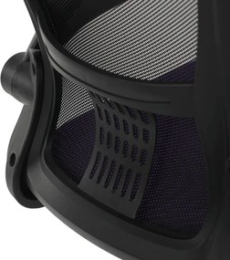 Dětská otočná židle fialová KA-K2006 PUR