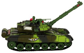 Creative Corner RC válečný tank 9993 2,4 GHz lesní kamufláž