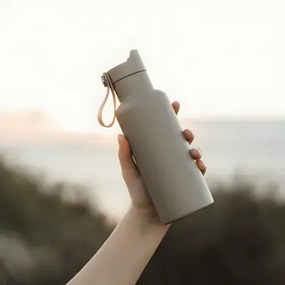 Vinga Balti béžová / Termoláhev / 500 ml / nerezová ocel / push víčko