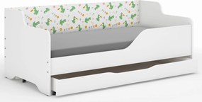 Wooden Toys Dětská postel LILU 160x80 DINO