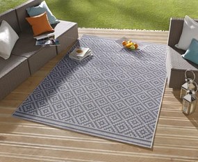 Hanse Home, Kusový koberec Meadow 102464 – na ven i na doma, 240x340, modrá, chodba / předsíň