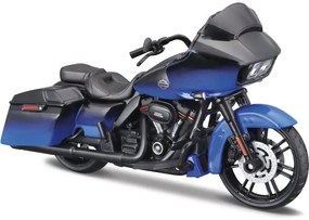 Maisto harley-davidson cvo road glide 2018 1:18 modrá