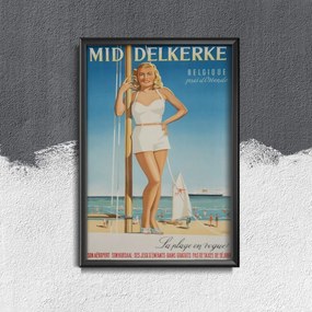 Plakát Middelkerke belgique