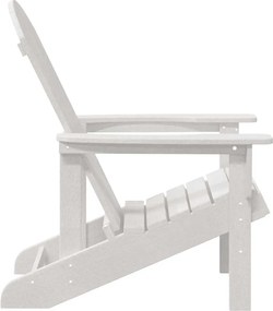Zahradní křeslo 2 ks Bílá Polyethylen 3335826