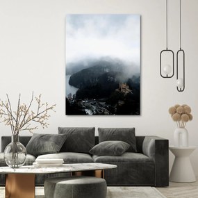 Gario Obraz na plátně Vesnice v horách - Dmitry Belov Rozměry: 40 x 60 cm