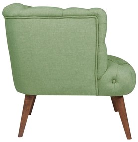 Atelier del Sofa Křeslo West Monroe - Petrol Green, Zelená