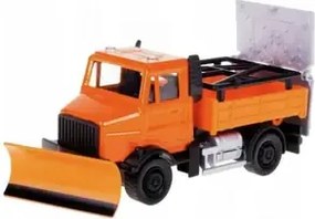 Bburago servisní vozidlo Road Security with Snow Plough and Signal Boa