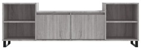TV skříňka šedá sonoma 160x35x55 cm kompozitní dřevo - Default Title