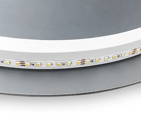 Kulaté dotykové zrcadlo s LED osvětlením HZJ090 90 cm