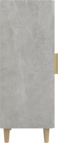 vidaXL Příborník 34,5 x 34 x 90 cm kompozitní dřevo [812397] Barva: Betonová šedá