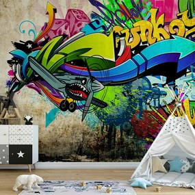 Fototapeta Funky - graffiti