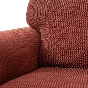 Bielastické potahy COSTINA měděná křeslo ušák (š. 60 - 110 cm)
