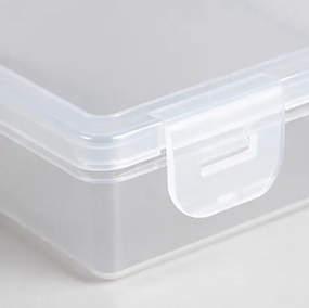 dóza na sýry, s víkem, plast, 3x19x11 cm, průhledná, Dekorino DP20260022
