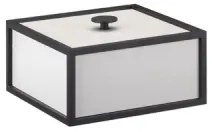 Úložný box Frame Light Grey 14x14 cm Audo Copenhagen