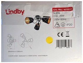 Lindby | Lindby - Přisazený lustr SINDRI 3xE14/25W/230V | LW1269