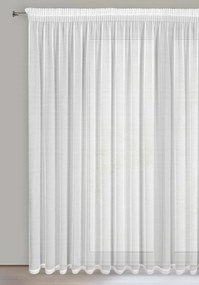 ZÁCLONA NA PÁSCE VANESA 350X270 CM BÍLÁ