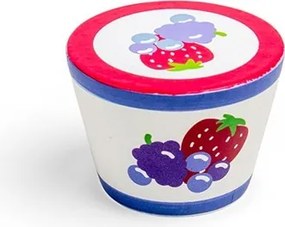 Jogurt UGO do dětské kuchyňky modro-červený