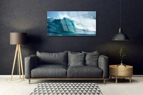 akrylový obraz Vlny Krajina 100x50 cm