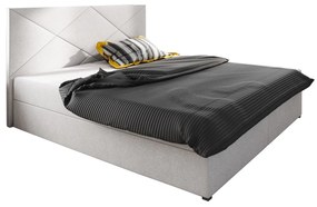 Manželská postel Boxspring 160 cm Fade 4 (béžová) (s matrací a úložným prostorem). 1046520