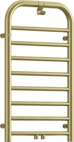 Deante Silia, koupelnový radiátor 500x850 mm, 335W, zlatá matná, DEA-AGI_RG31