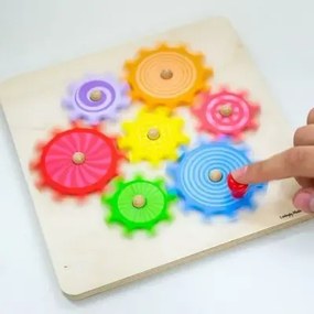 Bigjigs Toys Ozubená kolečka / od 12 měsíců