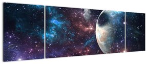 Obraz vesmíru (170x50 cm)