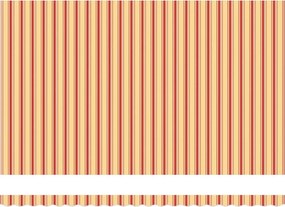 Stahovací markýza Žlutá a oranžová 500 x 300 x 165 cm 3331256