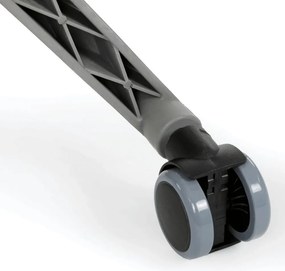 Kancelářská židle KA-K2081 GREY, houpací mechanismus, šedá