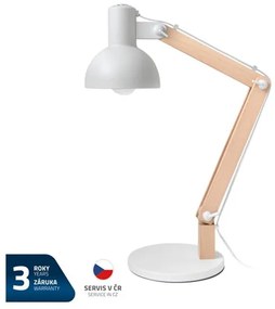 Lampa stolní GETI GTL102W bílá